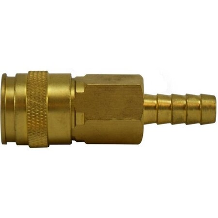 Midland Metal Hose Coupler, Series Universal, 38 Nominal, Barb, 220 psi ...