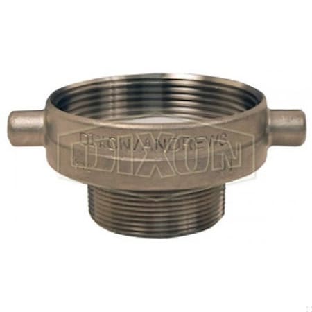 Dixon Tank Transport Reducer, 4 x 3 in Nominal, FNPSM x MNPT, SS ...