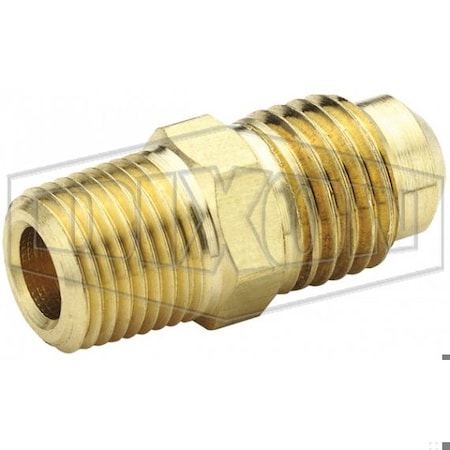 Dixon Tube Connector, 3/4 in Nominal, SAE Flare x MNPT, Brass 48F-12-12 ...