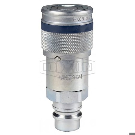 Dixon 1/2 ISO 16028 COUP, 1/2 AG PLUG STEEL 4HTAG4 | Zoro
