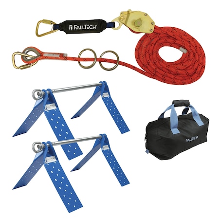 Falltech 60 ft HLL KIT WITH DUAL TRUSS ANCHORS 7432602K | Zoro