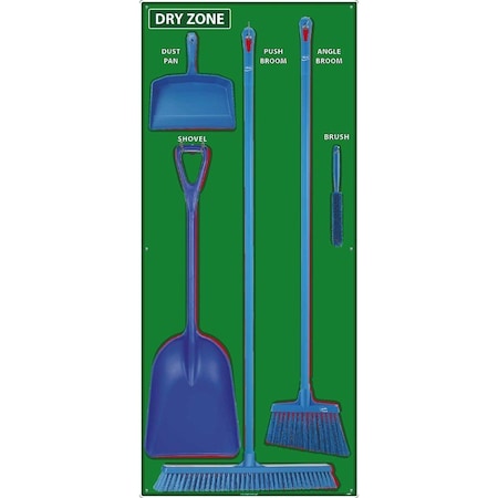 Nmc DRY ZONE SHADOW BOARD, COMBO KIT, SBK134ACP | Zoro