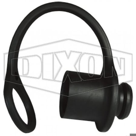 Dixon Industrial Interchange Dust Cap, 1 in Nominal, Rubber, Domestic ...
