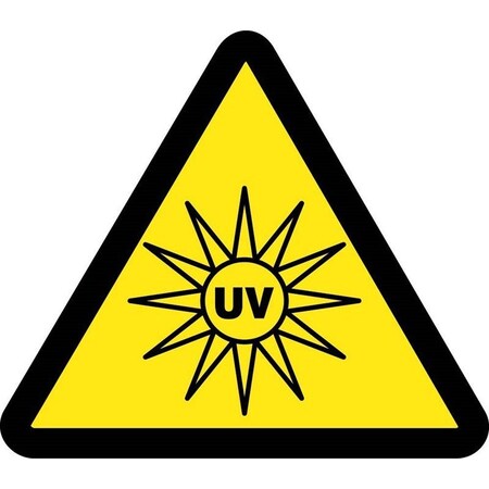 Nmc LABEL, GRAPHIC FOR UV HAZARD, ISO469AP | Zoro