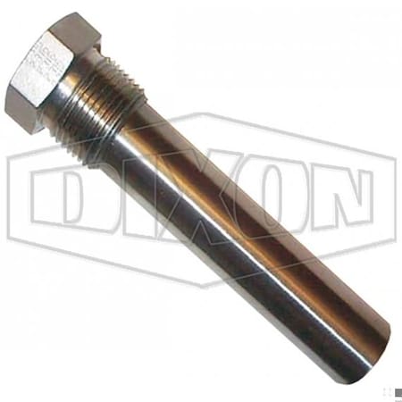 Dixon A100 SELF TEST FITTING 3/4 NPT 316 SS A100ST | Zoro