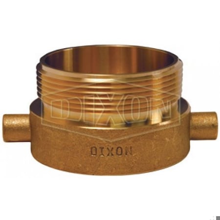 Dixon Pin Lug Hydrant Adapter, 1-1/2 x 2-1/2 in Nominal, Female NH NST ...