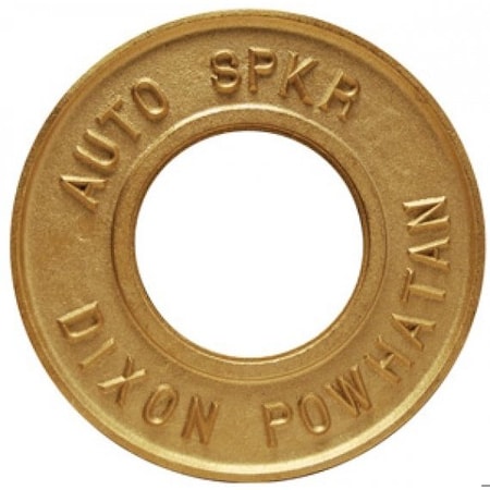 Dixon The Right Connection 24-209 Round Identification Plate, 2-1/2 x 7 ...