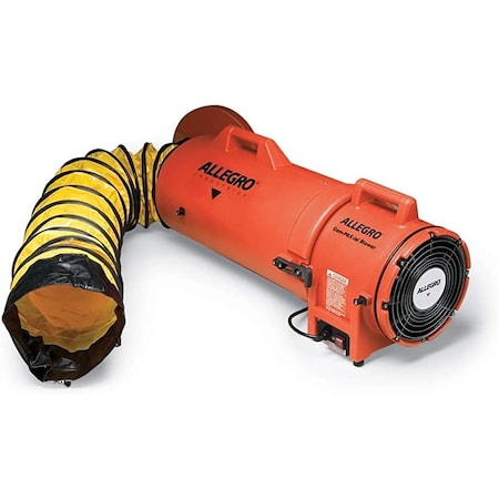 Allegro Industries 8In Axial Ac Plastic Blower W, 953350E 9533-50E | Zoro
