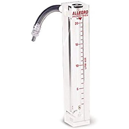 Allegro Industries Flow Meter WO Adapter 020 Lpm, 980403A 9804-03A | Zoro