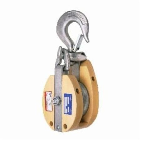 Campbell Chain & Fittings Snatch Block, Single Sheave, 3071V, Manila ...
