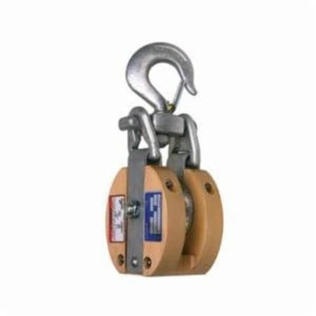 Campbell Chain & Fittings Snatch Block, Safety Locking Single Sheave ...