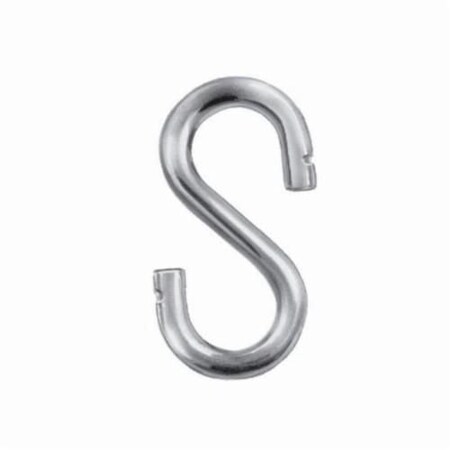 Chicago Hardware Blunt End SHook, 312 In L, 170 Lb, 304 Stainless Steel ...