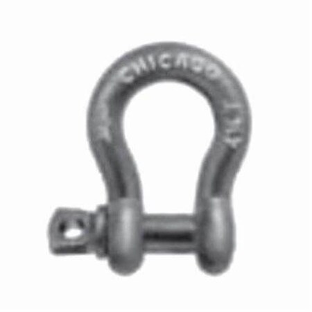 Chicago Hardware Class 2 Anchor Shackle, 17 Ton Load, 112 In, 158 In ...