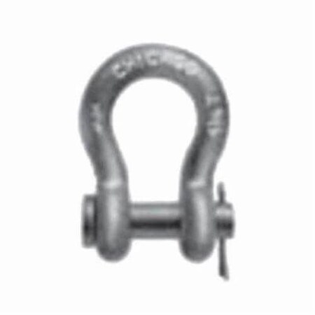 Chicago Hardware Class 1 Anchor Shackle, 15 Ton Load, 716 In, 12 In ...