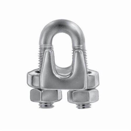 Chicago Hardware Wire Rope Clip, 14 To 516 In Cable, 304 Stainless ...