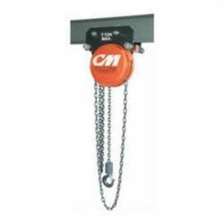 Cm Cyclone Hand Chain Hoist, Single Reeved, 2 Ton, 10 Ft Lifting Height ...
