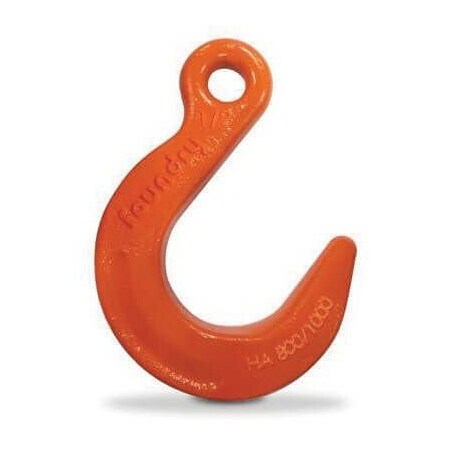 Cm HercAlloy Dual Rated Eye Foundry Hook, 34 In Trade, 35300 Lb Load ...