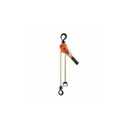 Cm Bandit Ratchet Lever Hoist, 3 Ton, 15 Ft Lifting Height, Chromate ...