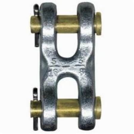 Cm Double Clevis Mid Link, 11300 Lb Load, Steel, Zinc Plated M608 | Zoro