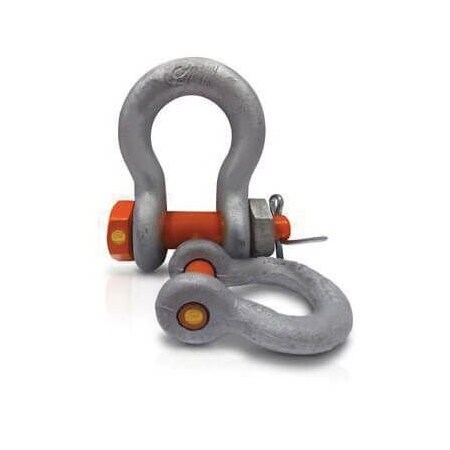 Cm Anchor Shackle, 26 Ton, 716 In, 12 In Pin Dia, Screw Pin, 169 In ...