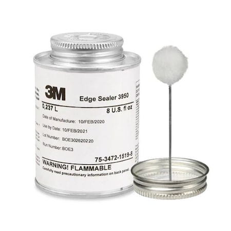 Nmc 3M EDGE SEALER, 8 OZ CAN, CLEAR, WFSGUARD | Zoro