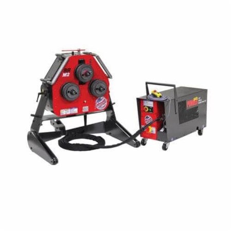 Edwards Radius Roller And Portable Power Unit, Hydraulic, 2 In, 20 Ton ...