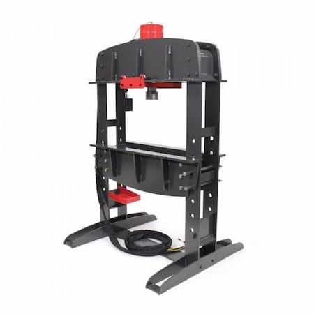 Edwards Shop Press, 3Phase, 60 Ton, 48 In Base Length, 54 In Base Width ...