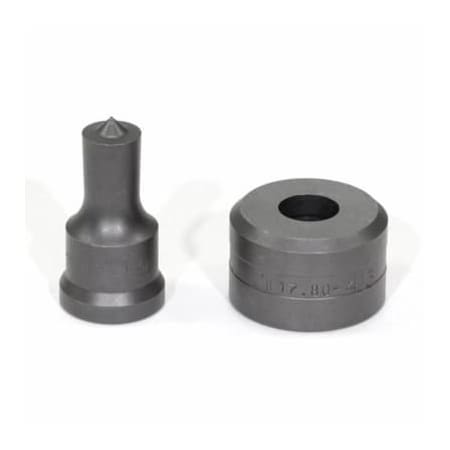 Edwards Punch And Die Set, Round, 17 Mm Punch, 178 Mm Die Sizes ...