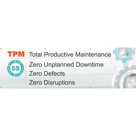 Nmc BANNER, TPM TOTAL PRODUCTIVE BT595 | Zoro