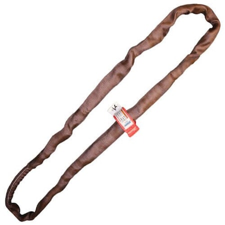 Hsi Endless Round Slings, 8 ft L, Brown SP5300-08 | Zoro