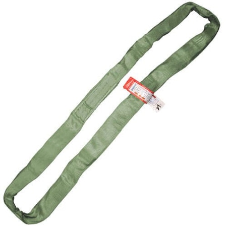 Hsi Endless Round Slings, 24 ft L, Olive SP6600-24 | Zoro