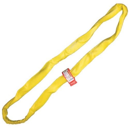 Hsi Endless Round Slings, 8 ft L, Yellow ENR3-08 | Zoro