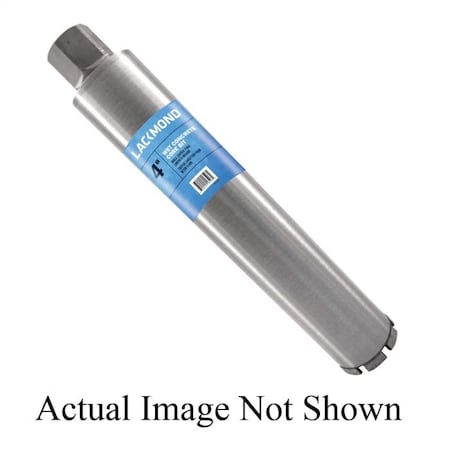 Lackmond Wet Core Bit, Laser Weld Segmented, Series PRM, 5 Drill Size ...