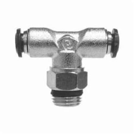 Midland Industries Swivel Branch Tee, Tee, 8 mm Nominal, PushIn x ...