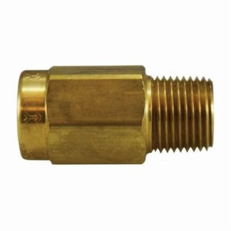 Midland Industries Check Valve, 18 Nominal Size, Female x Male, 500 psi ...