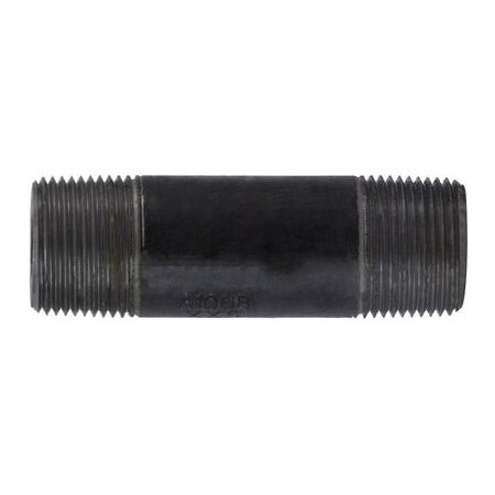 Midland Metal 1 X 4 XXH BLACK SEAMLESS NIPPLE 59105SMLSXX | Zoro
