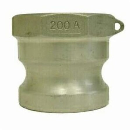 Midland Metal Cam And Groove Fitting, 4 In, Male Adapter X Female Male ...