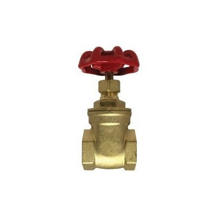 Midland Metal Gate Valve, 34 Nominal Size, 14 TPI FNPT, 200 psi WOG125 ...