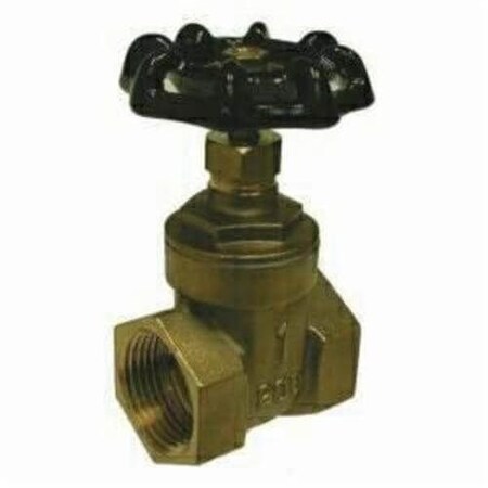 Midland Industries Gate Valve, 3 Nominal Size, 8 TPI FNPT, 200 psi ...