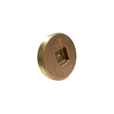 Midland Metal 6 BRASS COUNTERSUNK PLUG 1420 970707 | Zoro