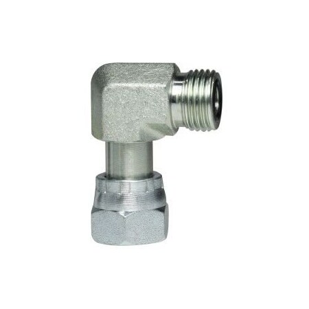 Midland Industries Swivel Nut Elbow, 111616 Nominal, Male ORFS x Female ...