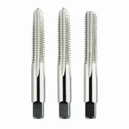 Morse Hand Tap Set, Straight Flute, Series 2046, Imperial, 3 Piece ...