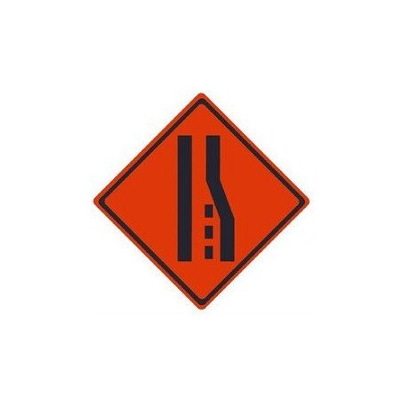 Nmc TRAFFIC, MERGE LEFT SYMBOL, , RUMR4814 RUMR4814 | Zoro