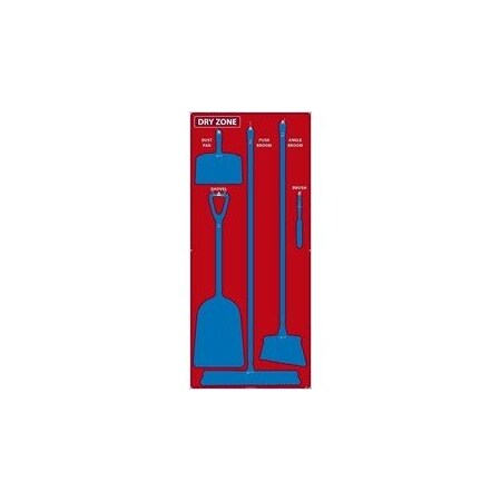 Nmc DRY ZONE SHADOW BOARD, BOARD SB127ACP | Zoro
