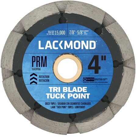 Lackmond Diamond TwinBlade, Laser Weld Segmented Wafer Style, Series ...