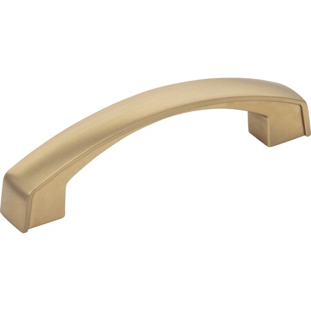 Jeffrey Alexander 96 mm Center-to-Center Satin Bronze Merrick Cabinet ...