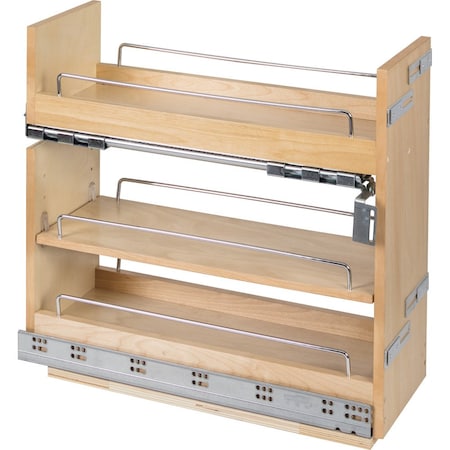 Hardware Resources 8" "No Wiggle" Soft-close Under Drawer Base Pullout ...