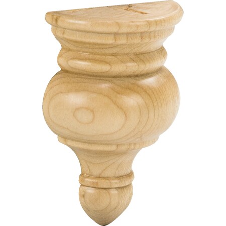 Hardware Resources 2-1/4" Wx1-1/8"Dx11-1/4"H Cherry Transition Finial ...