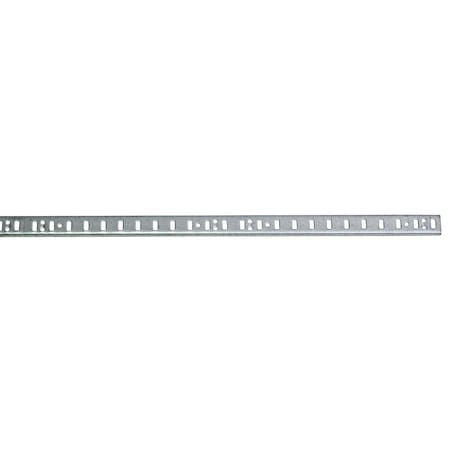 Hardware Resources 48" Zinc Single-Track Shelf Standard TRK01-48ZN | Zoro