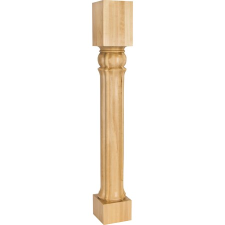 Hardware Resources 5In. W X 5In. D X 35-1/2In. H Alder Columnar Art ...